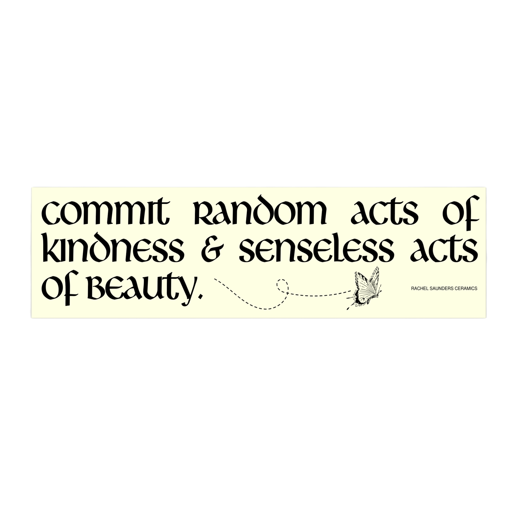 Kindness & Beauty Sticker